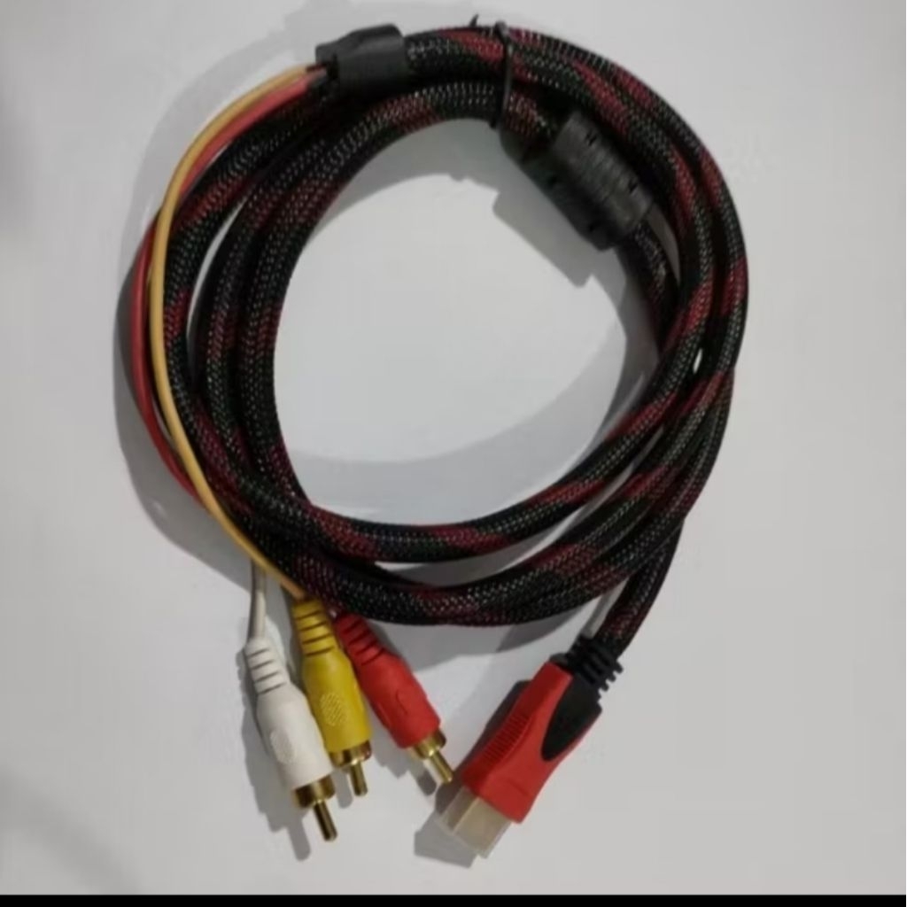 Jual KABEL HDMI TO RCA HIGH SPEED | Shopee Indonesia