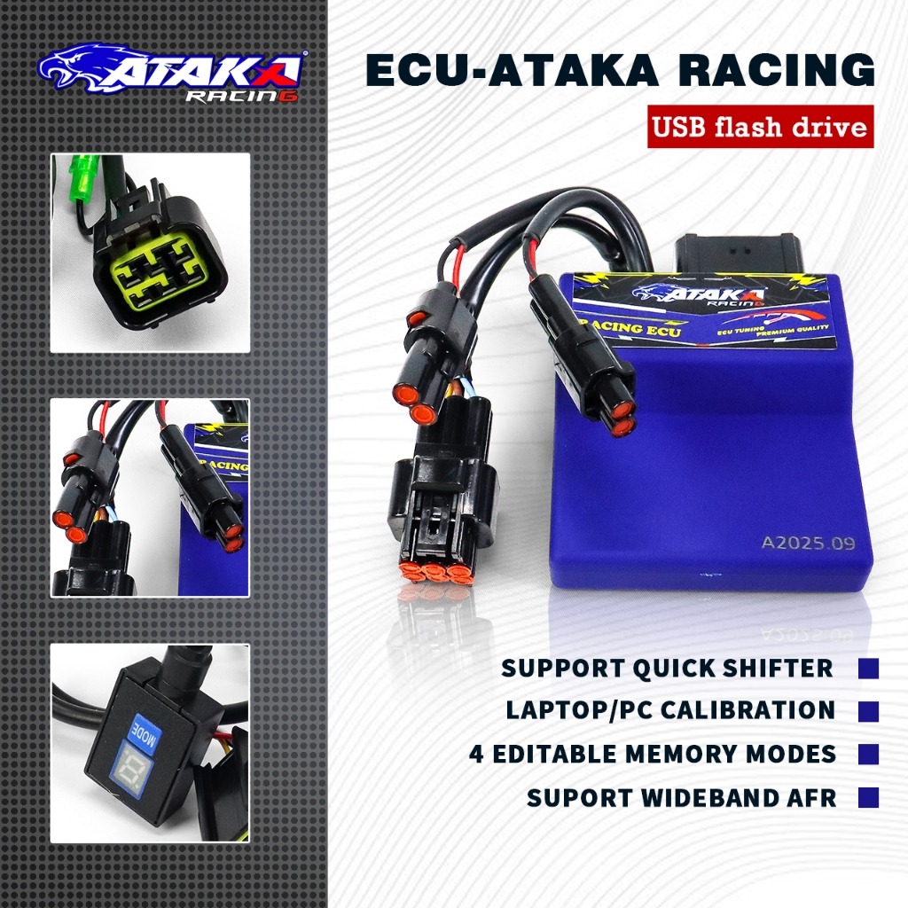 Jual ECU Quick shifter ATAKA racing MX KING v1 v2 VIXION new Sonic Cbr ...