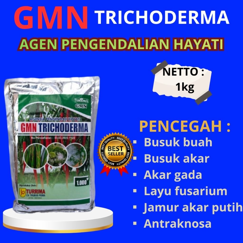 Jual SOLUSI AJAIB !! GMN Trichoderma Cornu Damae Isi 1kg | Shopee Indonesia