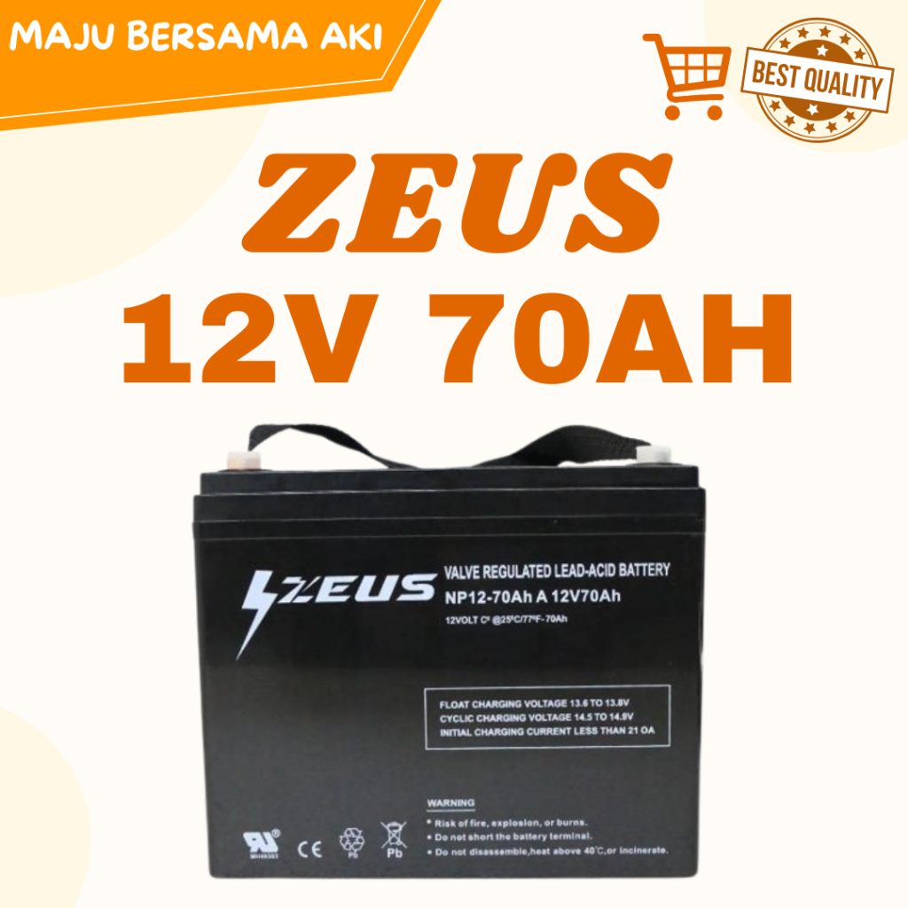 Jual Aki Baterai Battery VRLA NP 70 Ampere 12v70ah 12v 70ah | Shopee ...