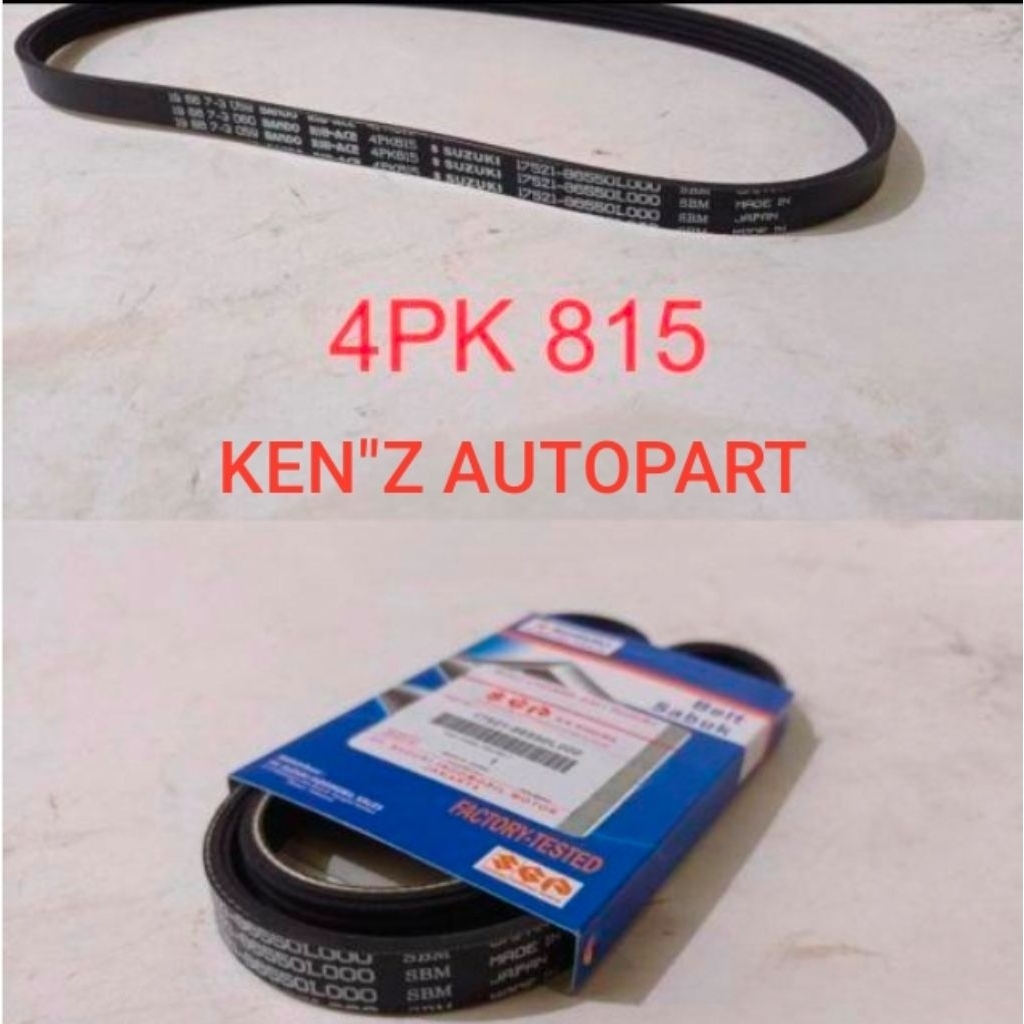 Jual FAN BELT V BELT RIB BELT TALI KIPAS TIPE OEM 4PK 815 SUZUKI APV ...