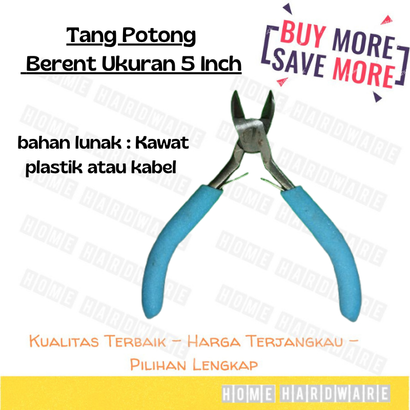 Jual Tang Potong Berent 5 Inch Tang Potong Serbaguna Multifungsi Tang ...
