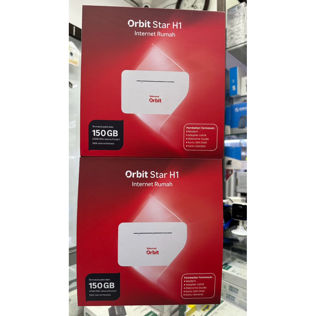 Jual telkomsel orbit star H1 unlock version modem wifi router huawei ...