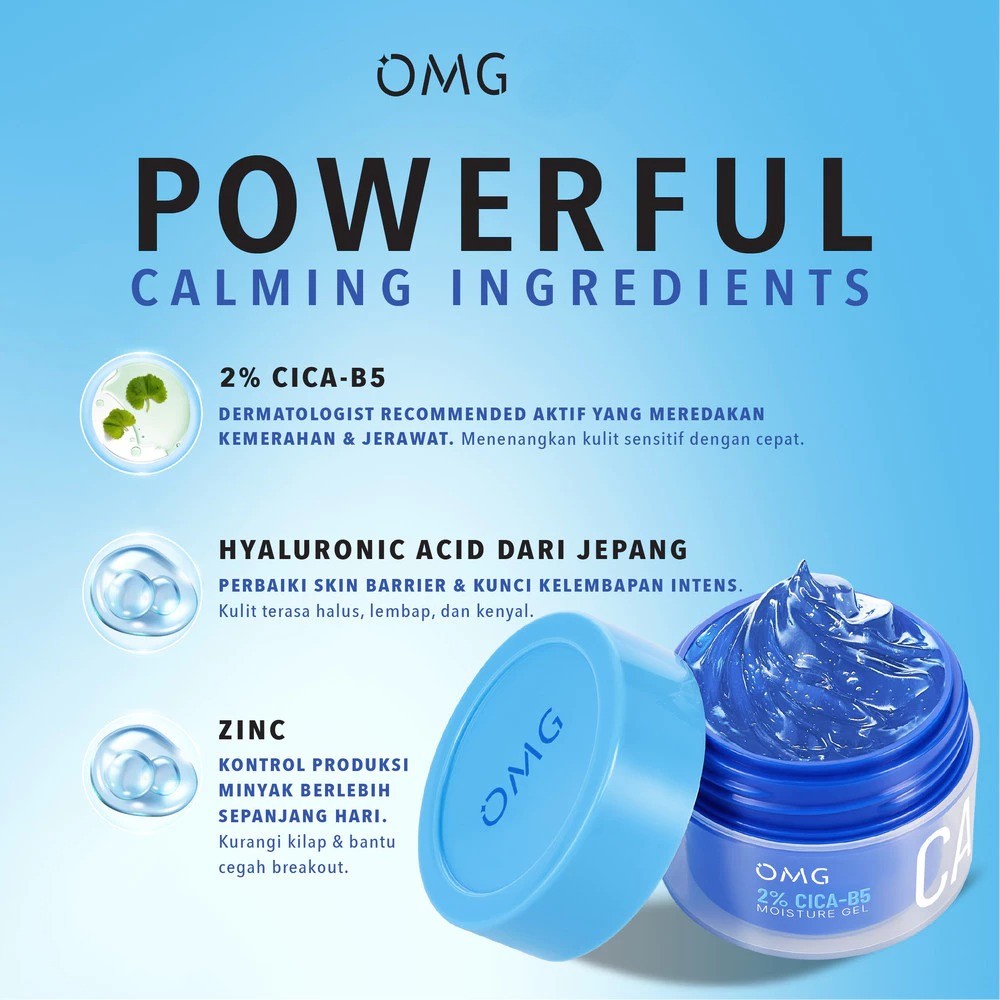Jual OMG Moist Gel | Moist Glowing OMG | Moist Skin Barrier OMG ...