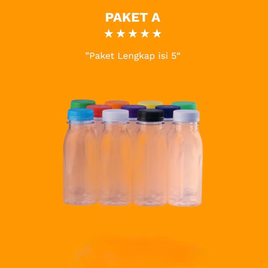 Jual Paket A Botol Cup Medium dan Mini | Shopee Indonesia