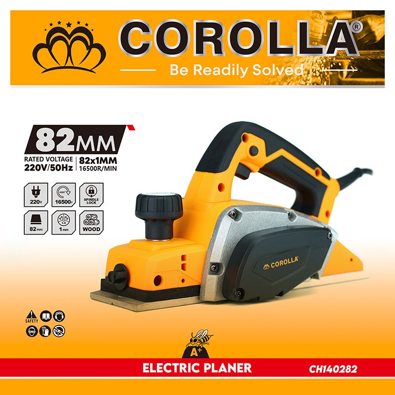Jual COROLLA Mesin Serut Kayu Elektrik / Electric Wood Planer Machine ...