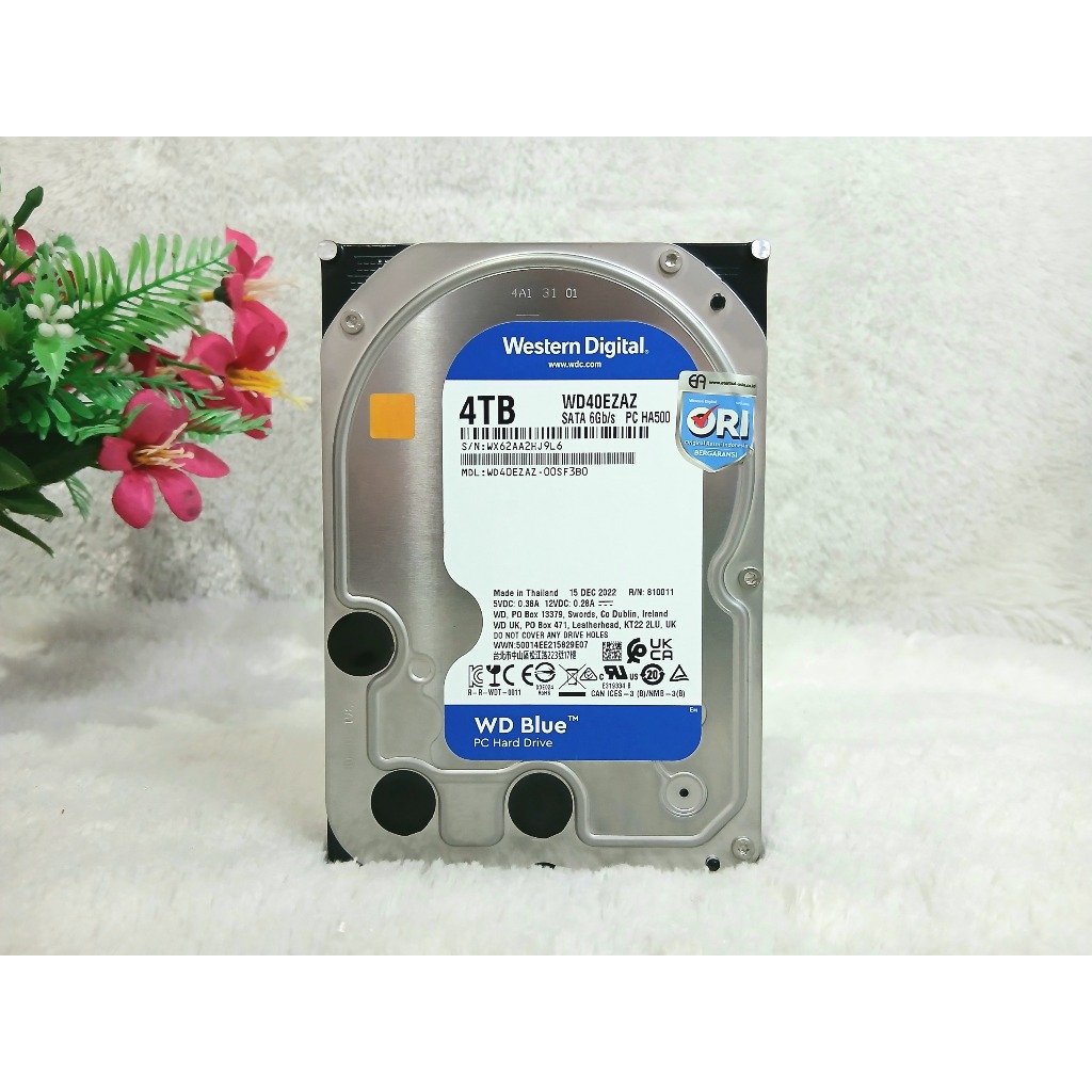 Jual HDD WD Blue 4TB SATA 3 – Normal Siap Pakai | Shopee Indonesia