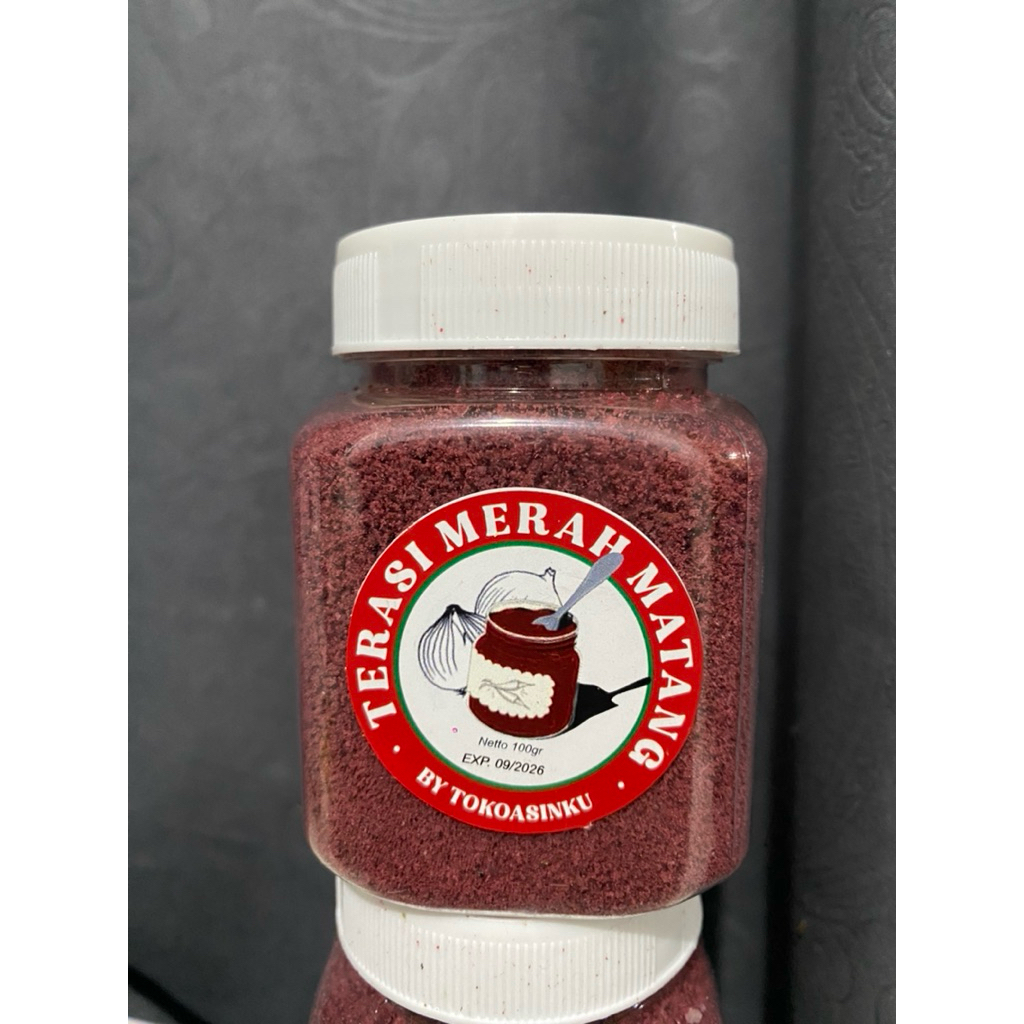 Jual Terasi sangray merah matang berat 150gr | Shopee Indonesia