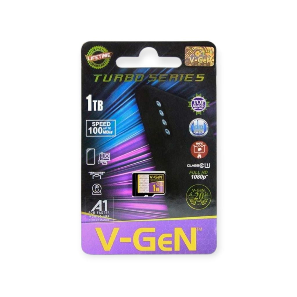 Jual Memori Card Micro Sd 1 TB V-GeN Memory Class 10 Turbo 1tb Vgen ...