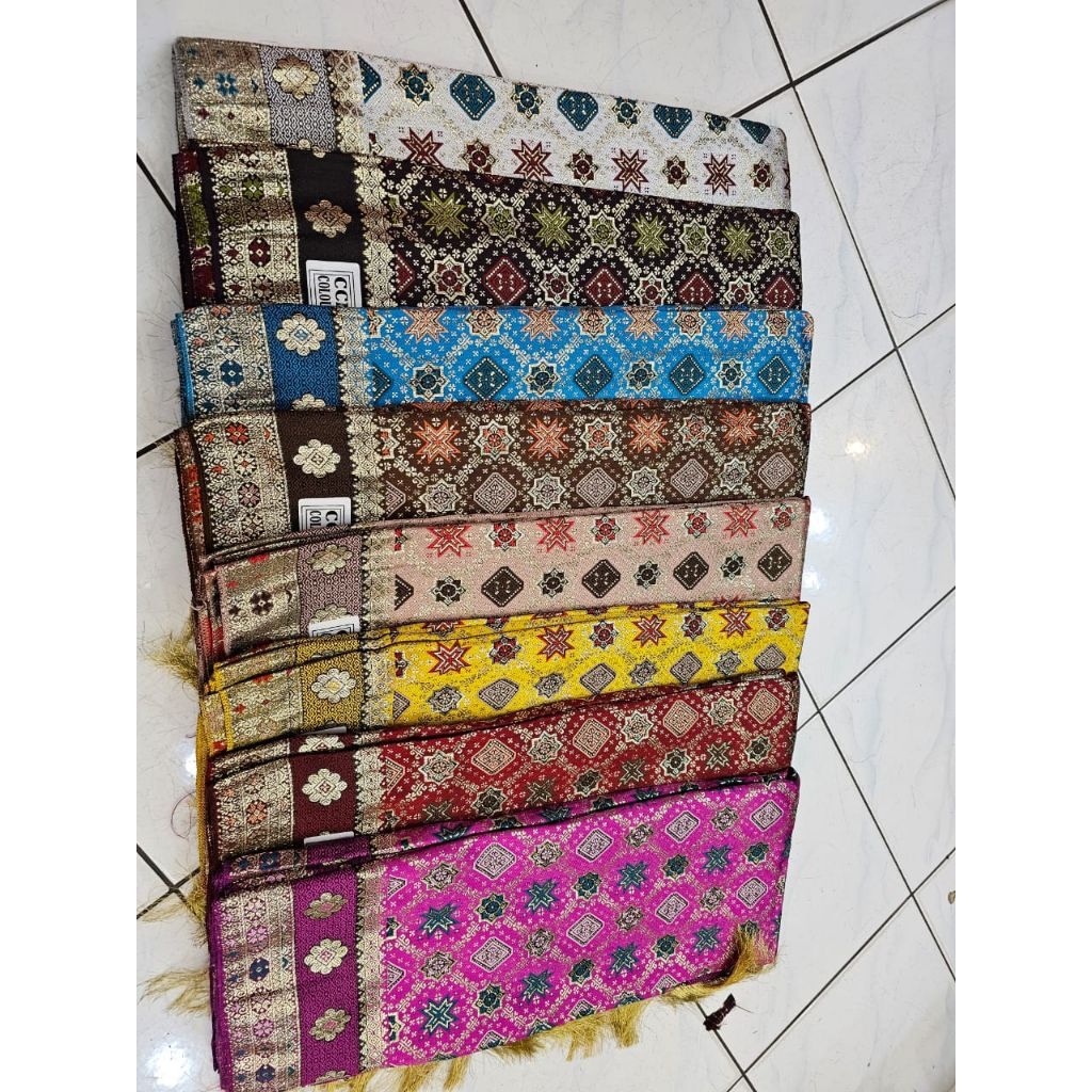 Jual Set Kain + Selendang Songket RAKAM MEWAH (WAJIB CHAT ADMIN ...