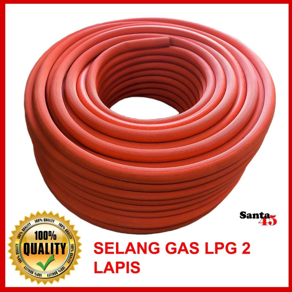 Jual SELANG GAS LPG 2 LAPIS ORANGE HARGA PER METER | Shopee Indonesia