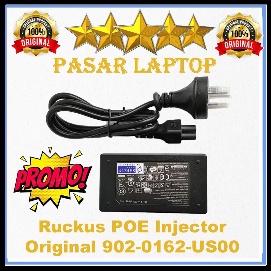 Jual RUCKUS Spares of Power over Ethernet (PoE) Adapter (10/100/1000 ...