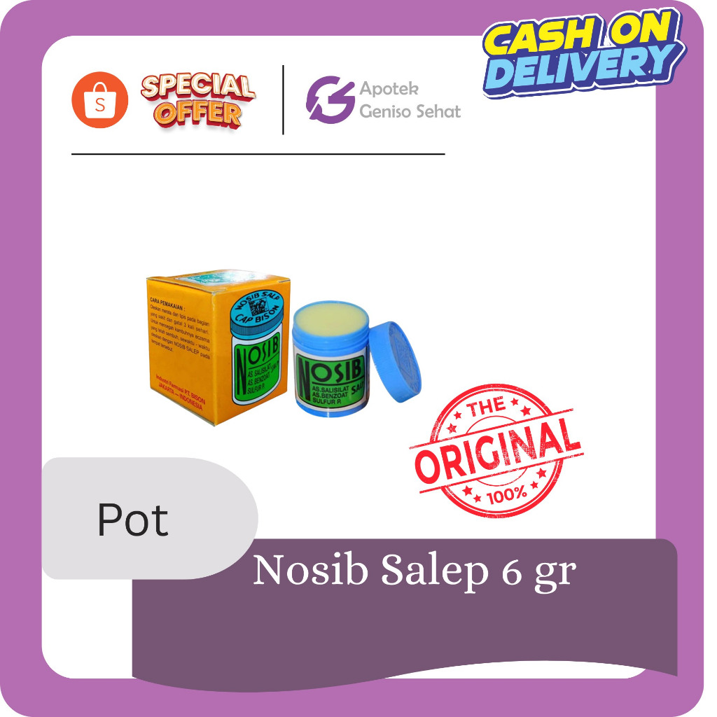 Jual Nosib Salep | Salep jamur | Salep gatal | Shopee Indonesia