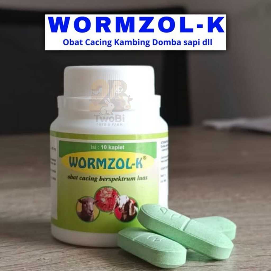 Jual Wormzol K 10 Kaplet Medion Obat Cacing Sapi Kambing Obat Cacing ...