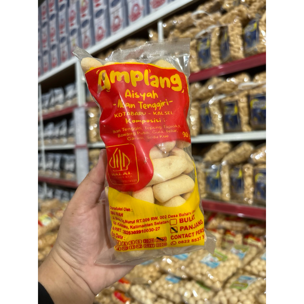 Jual Amplang Aisyah | Amplang Ikan Tenggiri | Shopee Indonesia