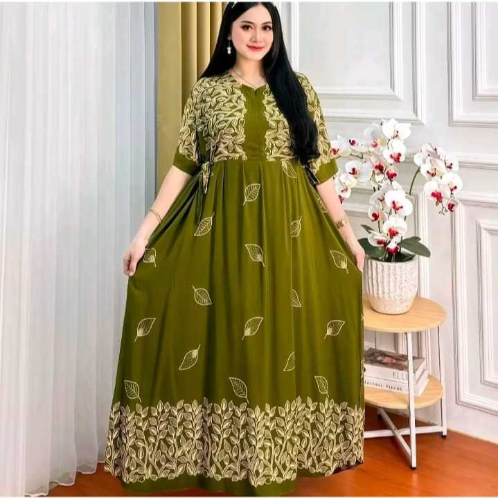 Jual PROMO Dress Chibi Jumbo Muat BB 80kg Ld 120 Pb 120 Daster Busui ...