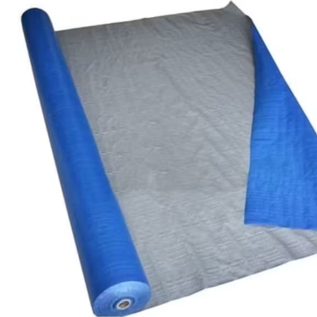 Jual BAHAN TERPAL PLASTIK ROLL A3 BIRU SILVER 1 ROLL TINGGI 2 METER ...