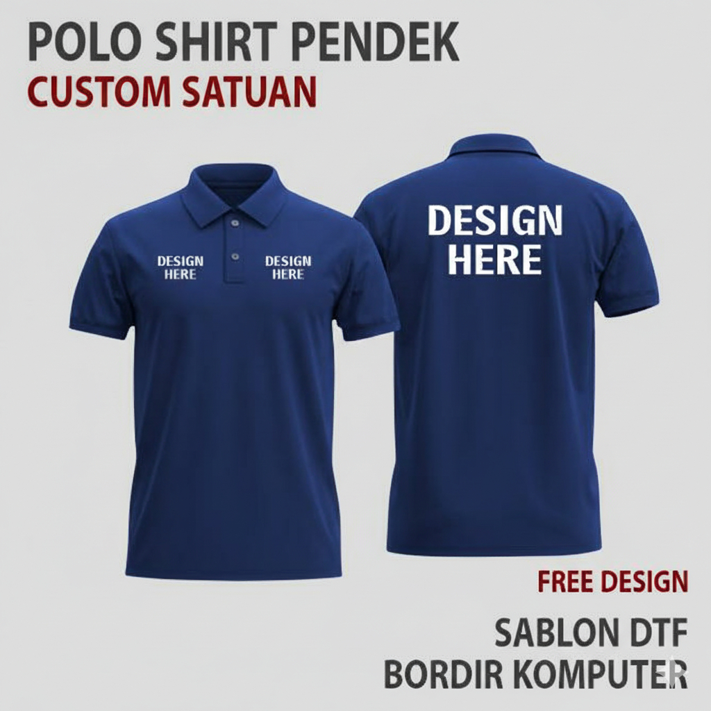 Jual Lorayashop Kaos Kerah Polo Shirt Print Design Jual Kaos Kerah Polo ...