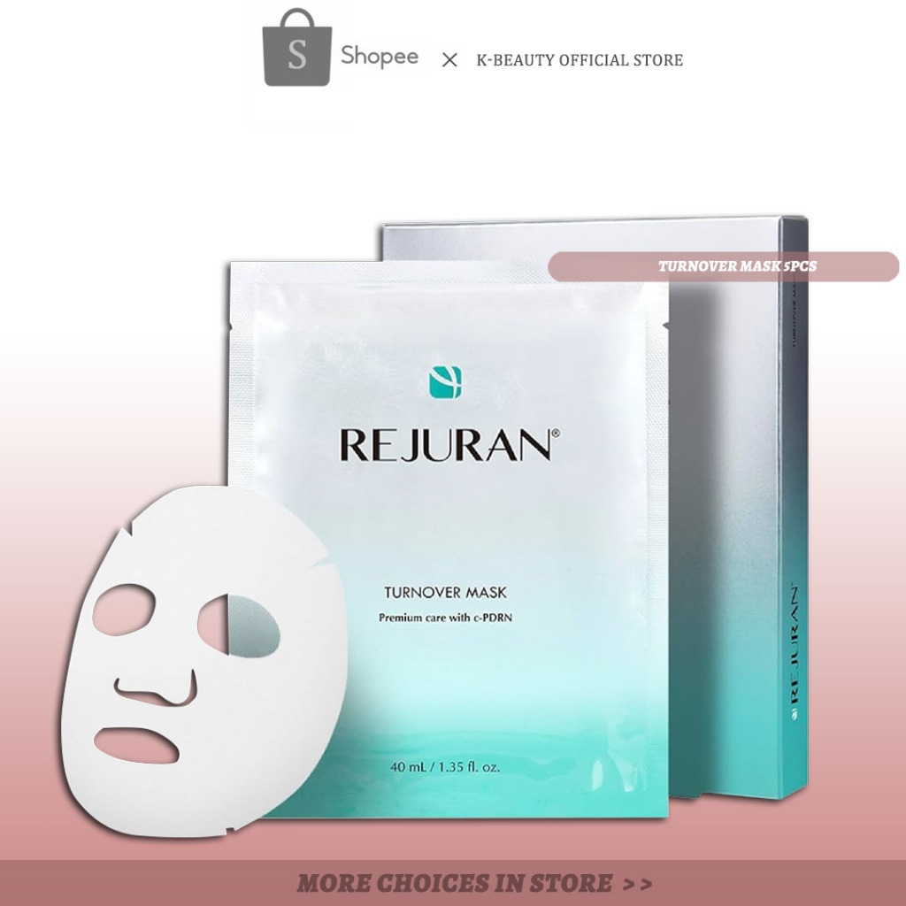 Jual Rejuran Turnover Mask Masker Wajah Premium C-PDRN 1Box (5pcs ...