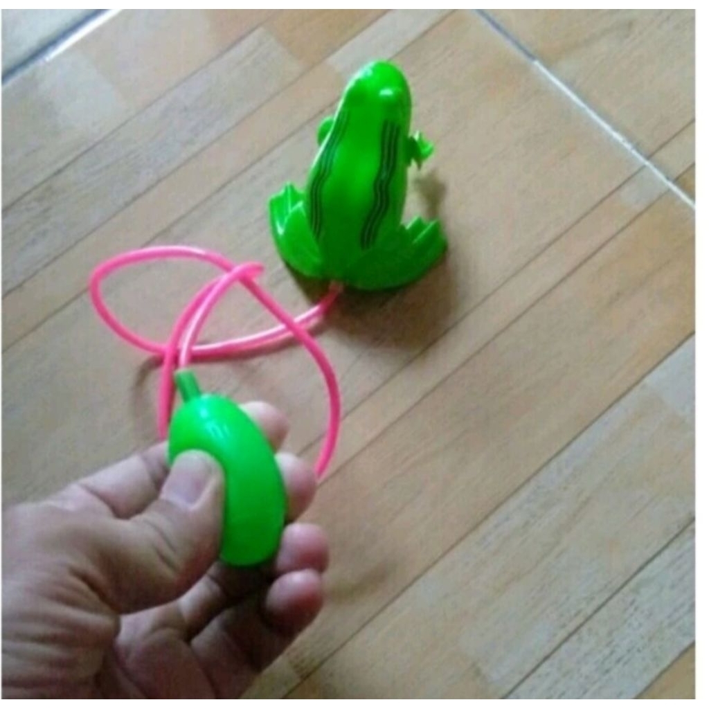Jual Mainan anak edukasi binatang katak loncat pencet pompa lucu murah ...