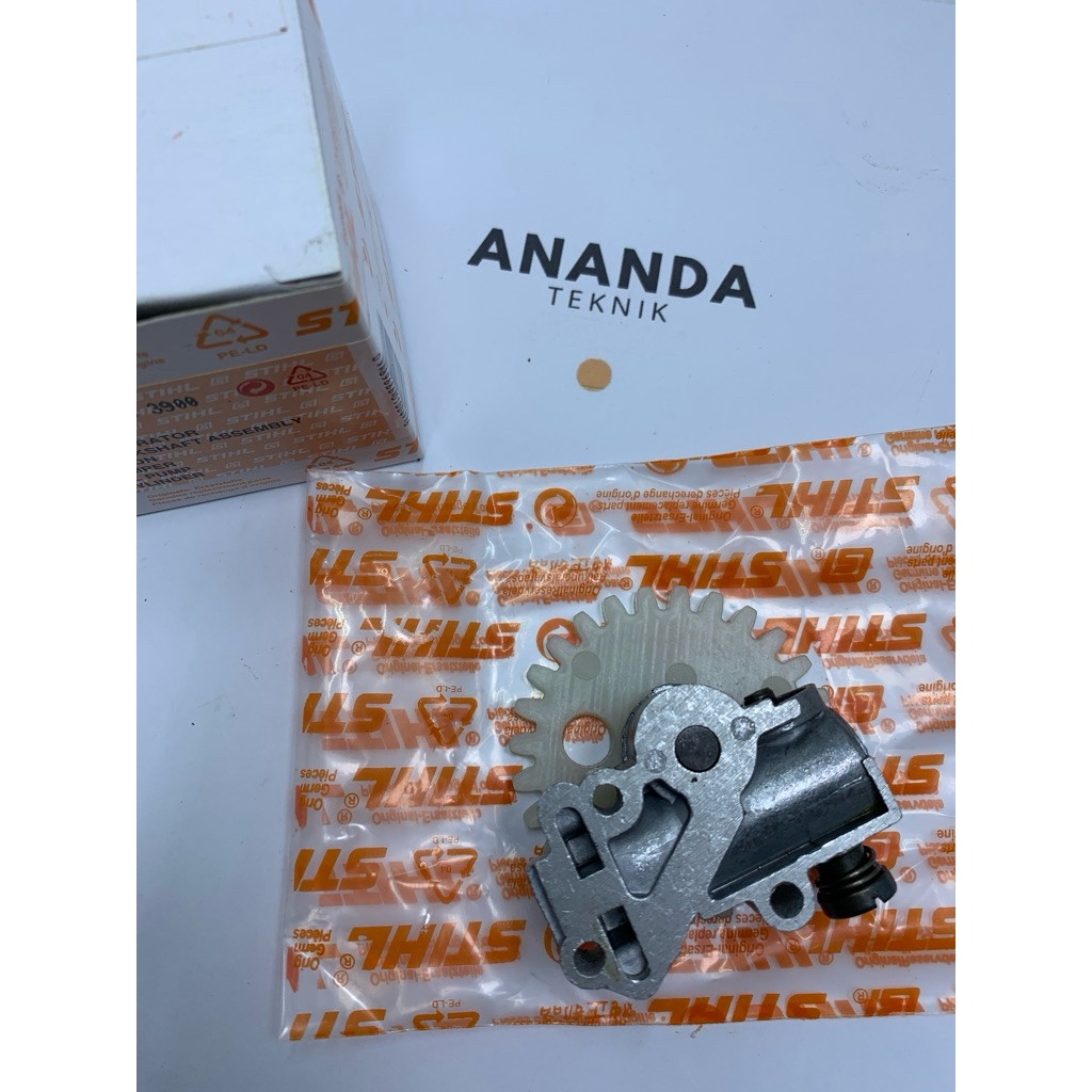 Jual Pompa Oli Gergaji Mesin Stihl Type MS 381 038 Oil Pump Gergaji ...