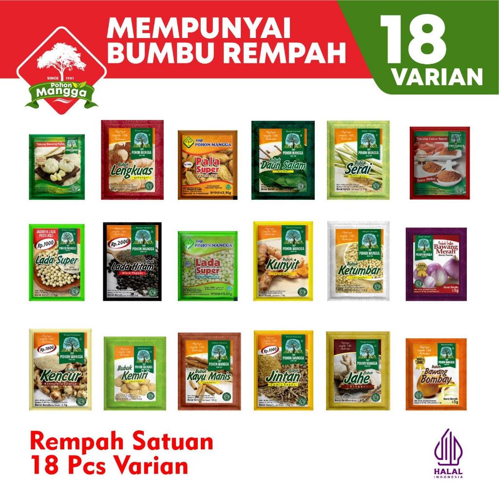 Jual [Request] Rempah & Bumbu Masak Cap Pohon Mangga | Shopee Indonesia