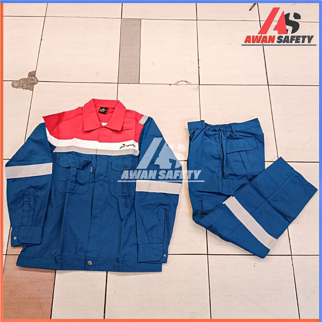 Jual Wearpack Coverall NOMEX Pertamina DEFENDER ULTRA Original 100% ...