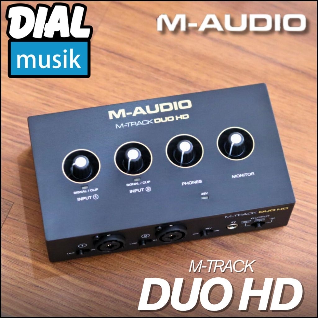 Jual M-Audio Soundcard M-Track Duo HD - Audio Interface 2 Input M-Audio ...
