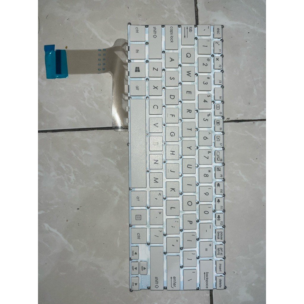 Jual keyboard asus E202 Putih | Shopee Indonesia