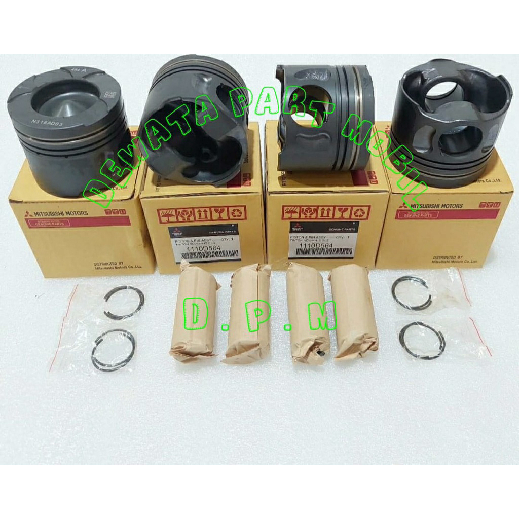 Jual PISTON ASSY (STD) MITSUBISHI TRITON NEW 4N15 TIPE GLS 1110D564 ...