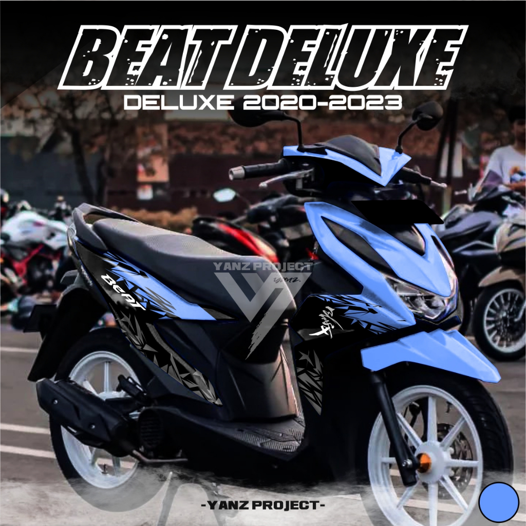 Jual (PROMO COD) TERBARU Decal Sticker Honda Beat DELUXE STREET 2020 ...