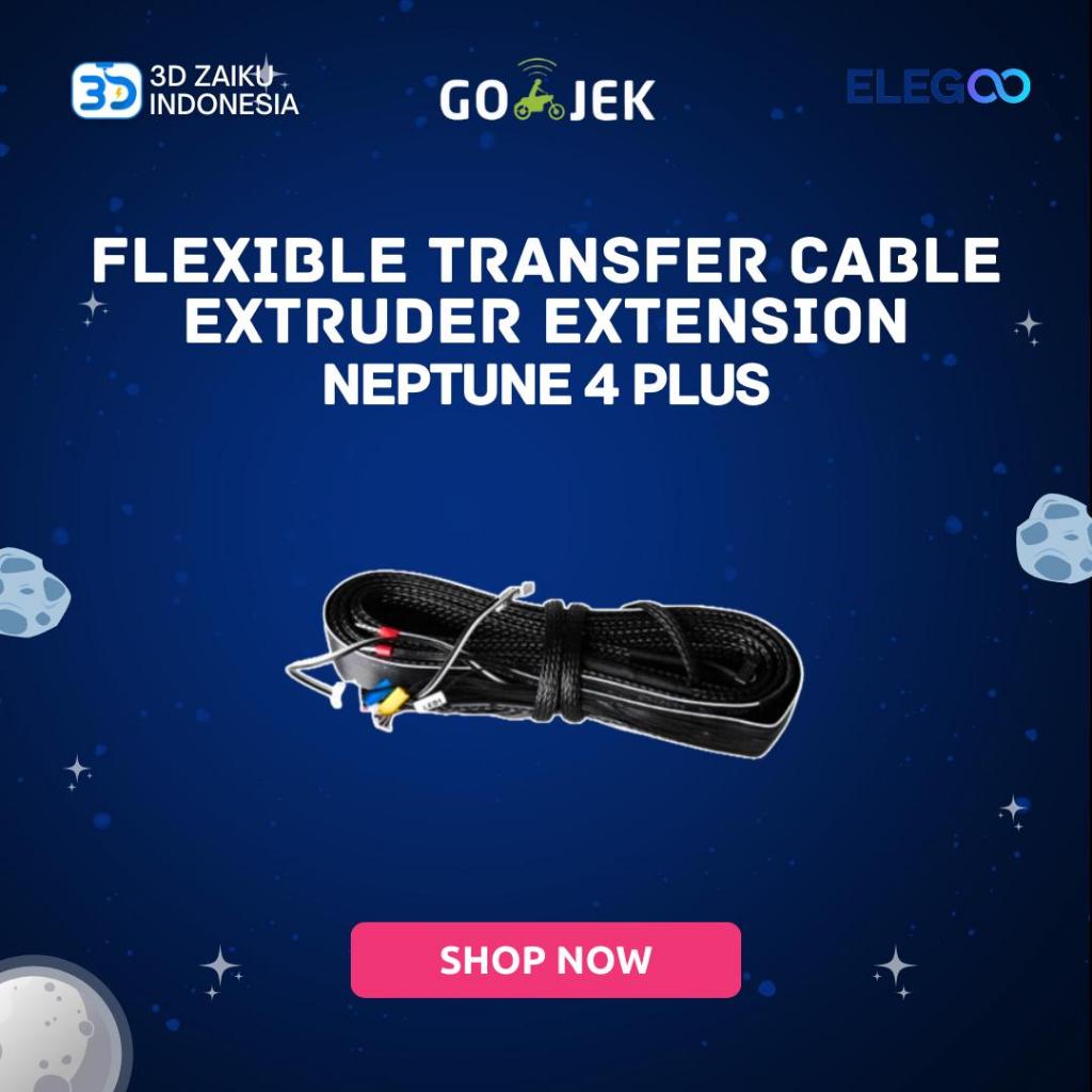 Jual Original ELEGOO Neptune 4 Plus Flexible Transfer Cable Extruder ...
