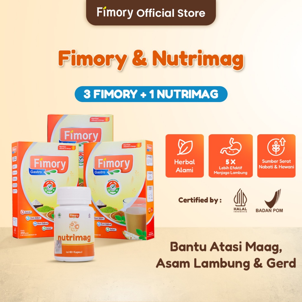 Jual Paket Hemat 3 Fimory + 1 Nutrimag - Lebih Efektif Bantu Atasi ...