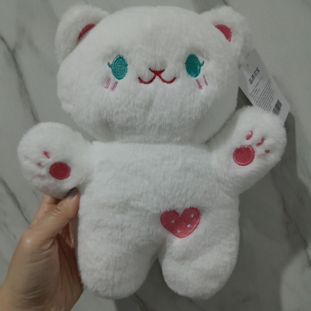 Jual boneka kucing putih | Shopee Indonesia