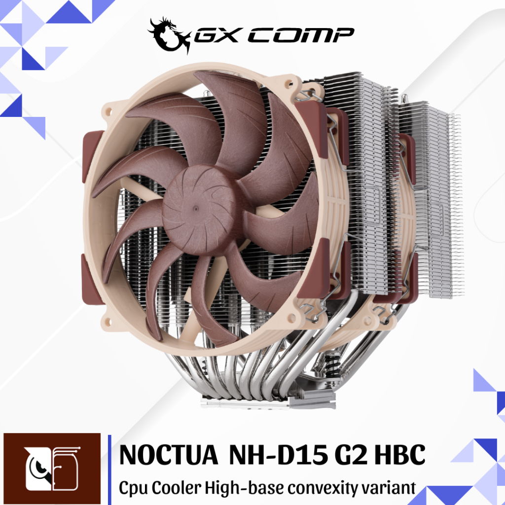 Jual Noctua NH-D15 G2 HBC | Dual Tower Cooler CPU | High-base convexity - PWM premium fan ...