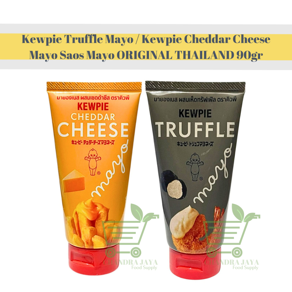 Jual Kewpie Truffle Mayo Mayonnaise / Kewpie Cheddar Cheese Mayo ...