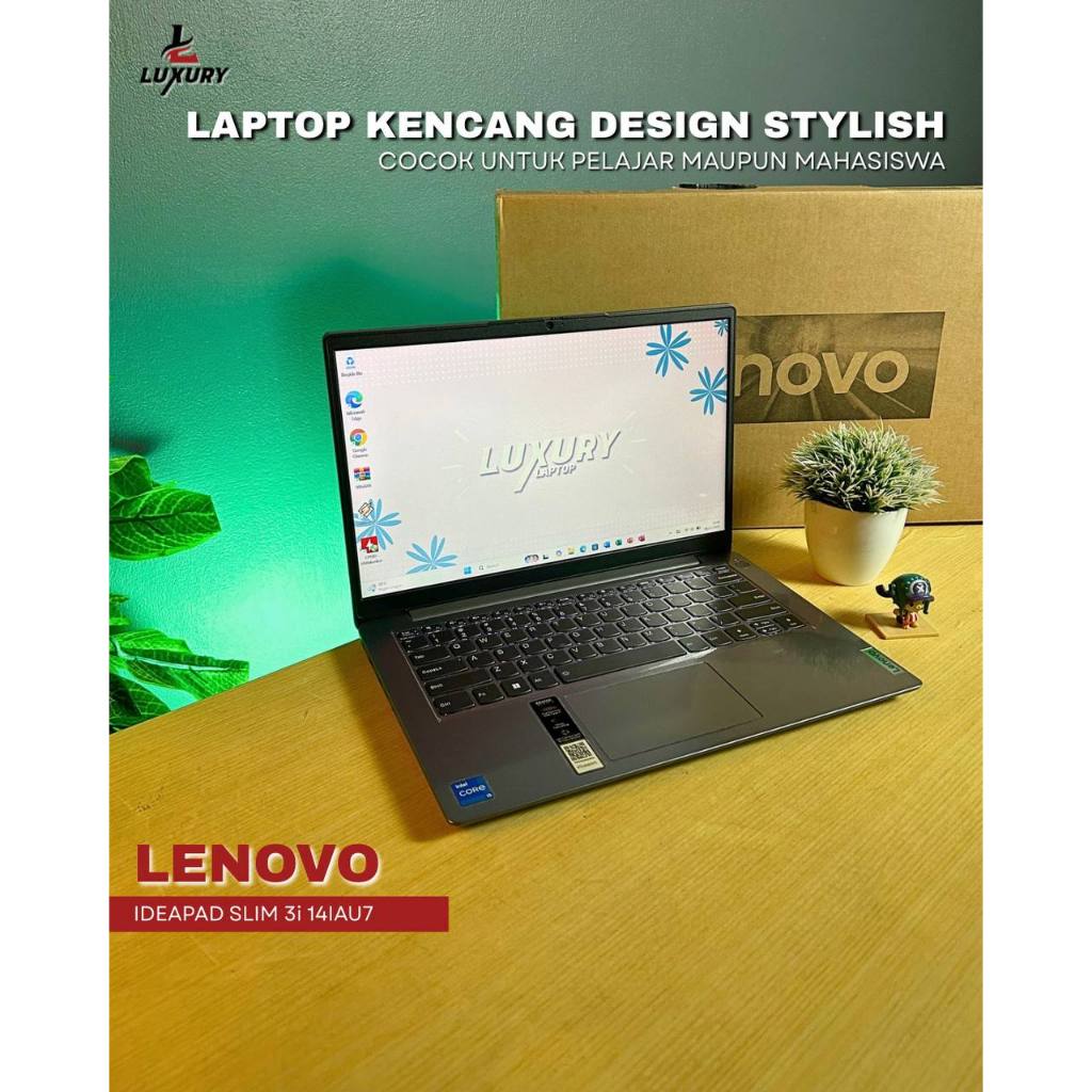 Jual LAPTOP LENOVO IDEAPAD SLIM 3i 14IAU7 CORE I5 GEN 12 RAM DDR4 ...