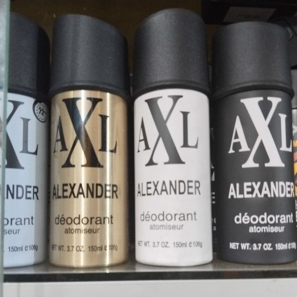 Jual Alexander deodoran parfum axl 150ml | Shopee Indonesia