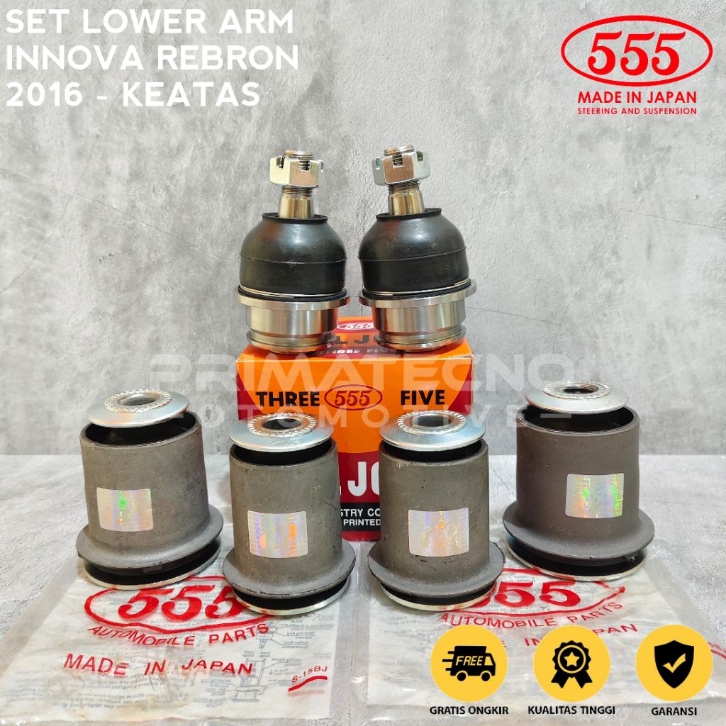 Jual SET LOWER ARM BALL JOINT BAWAH + BUSHING ARM BESAR KECIL INNOVA ...