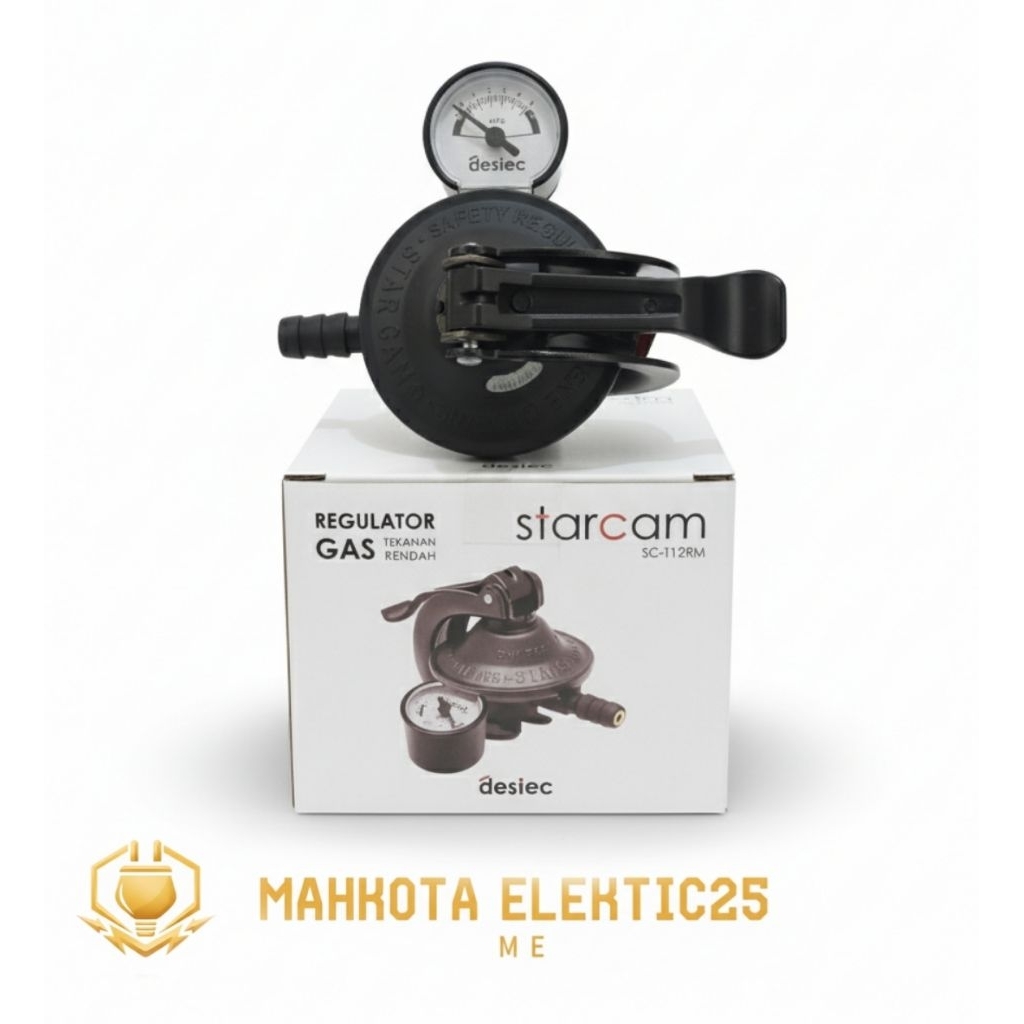 Jual Regulator Gas Starcam meter SC-T12RM tekanan rendah | Shopee Indonesia