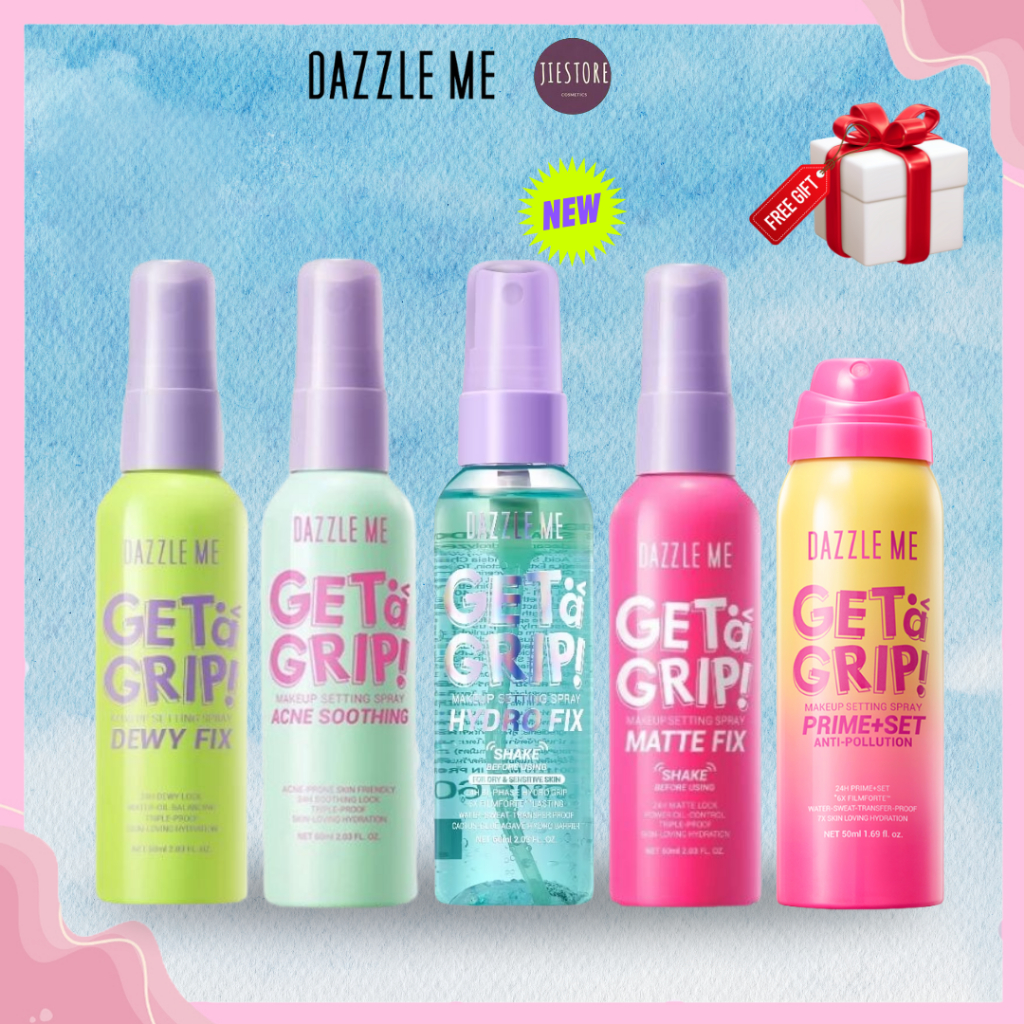 Jual [NEW LAUNCH] DAZZLE ME Get A Grip! Makeup Setting Spray Hydro Fix ...