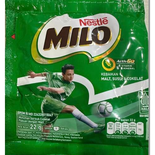 Jual Milo Active GO 22GR X 10 SACHET PAKET HEMAT 5 RENCENG | Shopee ...