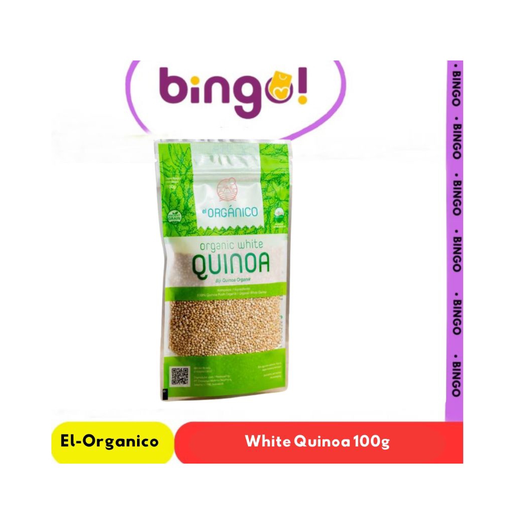Jual El Organico White Quinoa 100g Superfood Organic | Shopee Indonesia
