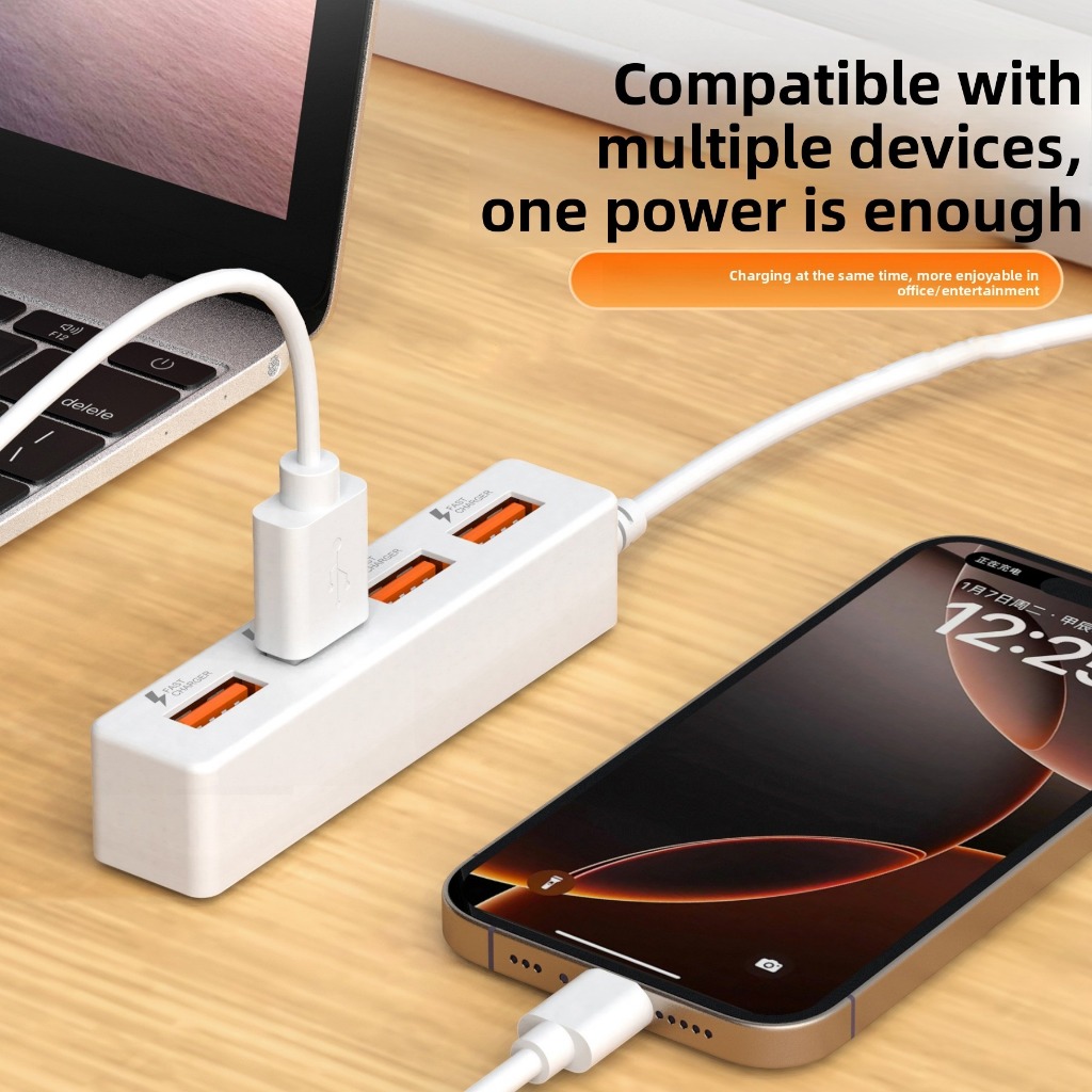 Jual Hub USB 4 Port 1.2M - Charging & Transfer Data, Bentuk Panjang ...
