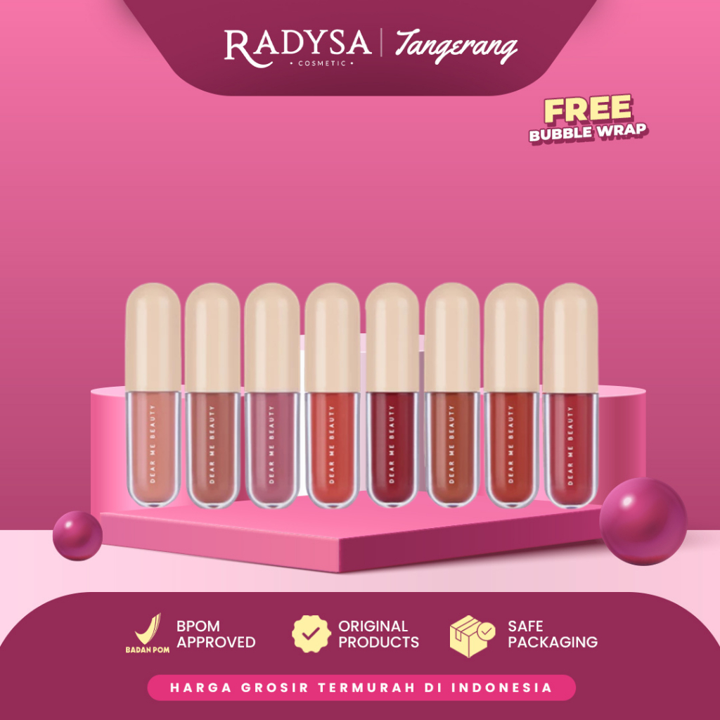 Jual RADYSA TGR - DEAR ME BEAUTY Serum Lip Tint Oil 3.5ml | Shopee ...