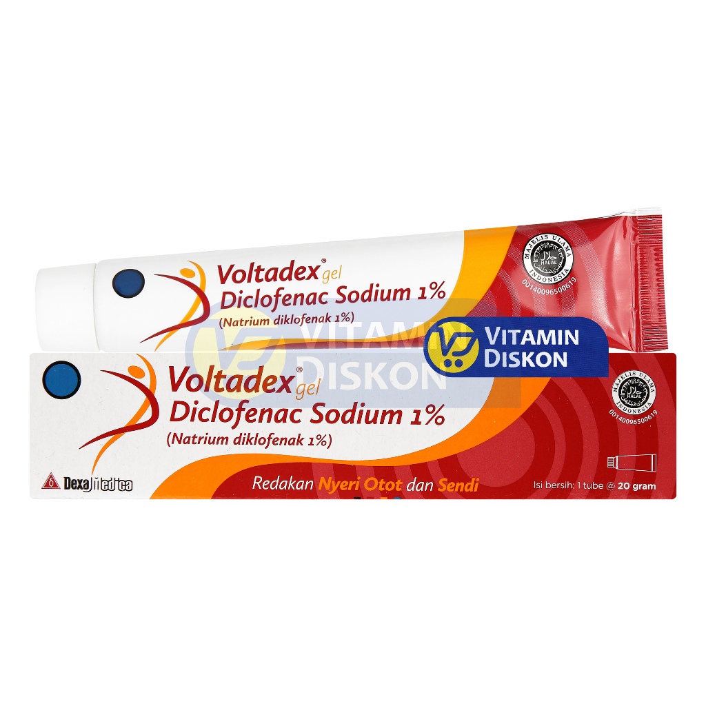 Jual VOLTADEX GEL 20GR | Krim Nyeri Otot & Sendi, Peradangan, Memar ...