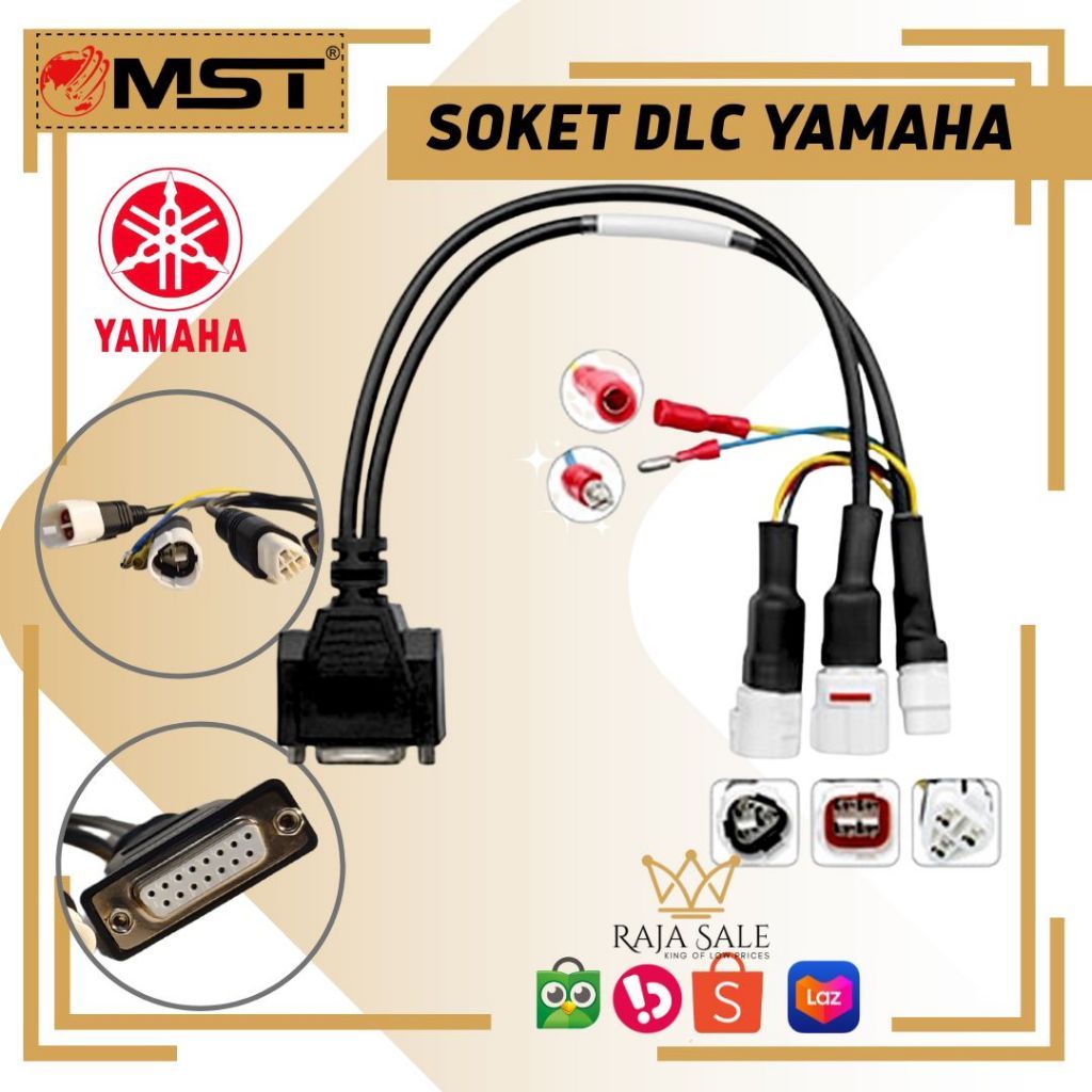 Jual Kabel DLC YAMAHA Scanner Motor MASTER ZEUS MST-100P MST-400 MST ...