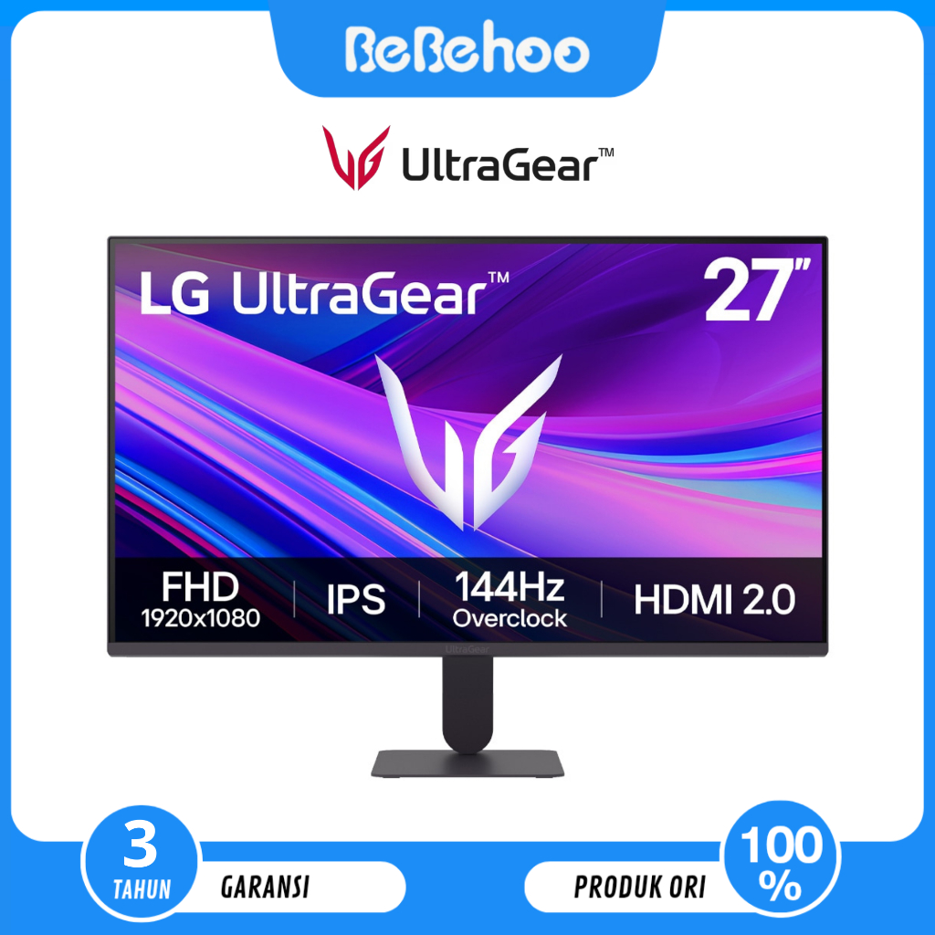 Jual LG Monitor LG UltraGear 24" / 27" inch G411A Full HD 1080p 144Hz ...