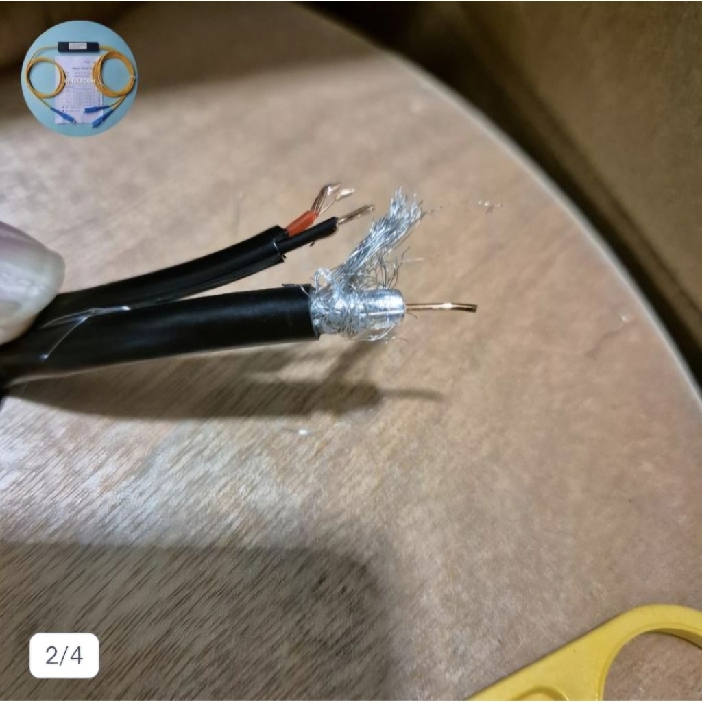 Jual KABEL CCTV RG 6 + POWER INFINITY WIRE 300METER ORIGINAL | Shopee ...