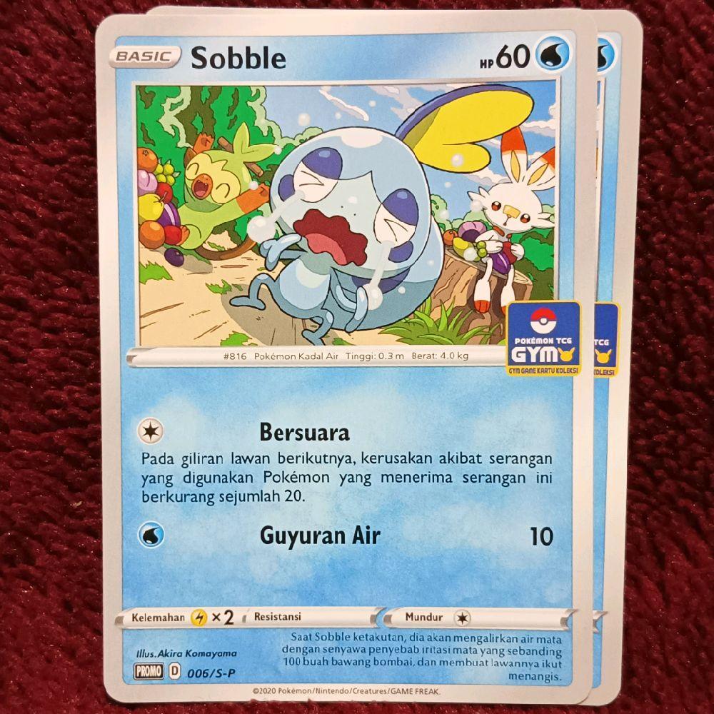Jual Sobble Promo Gym 006/S-P - Pokemon TCG Indonesia | Shopee Indonesia